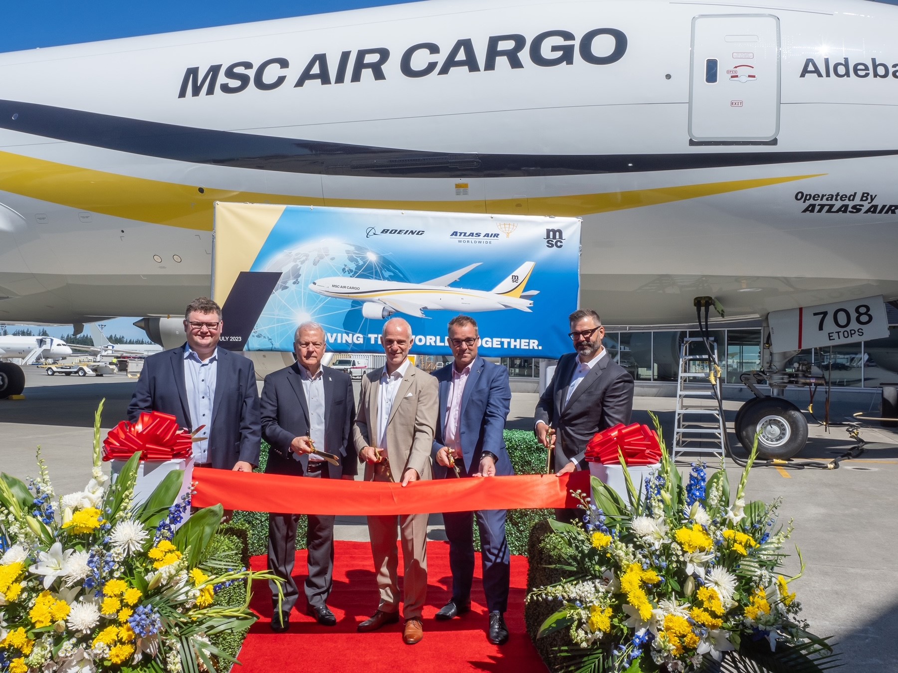 Un secondo Boeing 777-200 F è entrato nella flotta d Msc Air Cargo ...