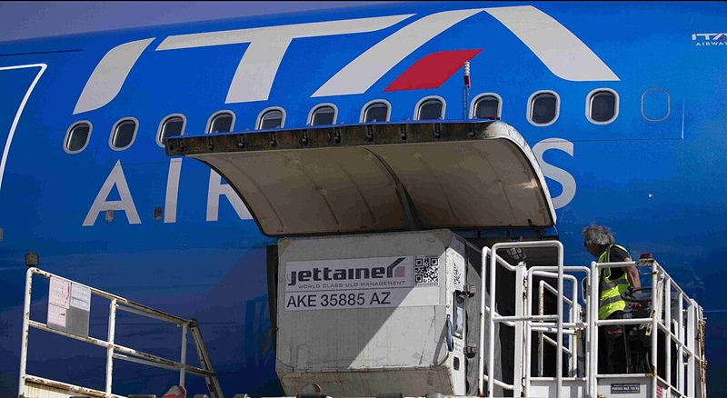 Ita Airways estende il contratto con Jettainer - Air Cargo Italy